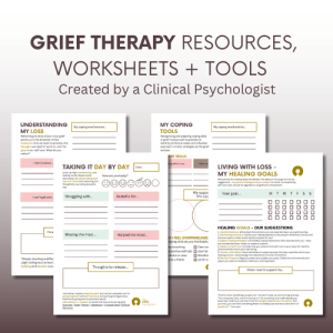 Grief Worksheets