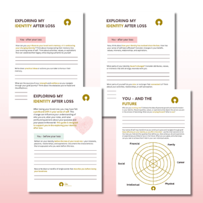 Grief Worksheets - The Loss Foundation