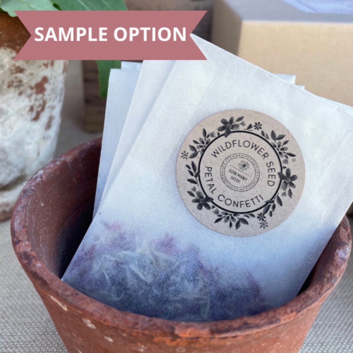 Personalised Remembrance Seed Packets - The Loss Foundation