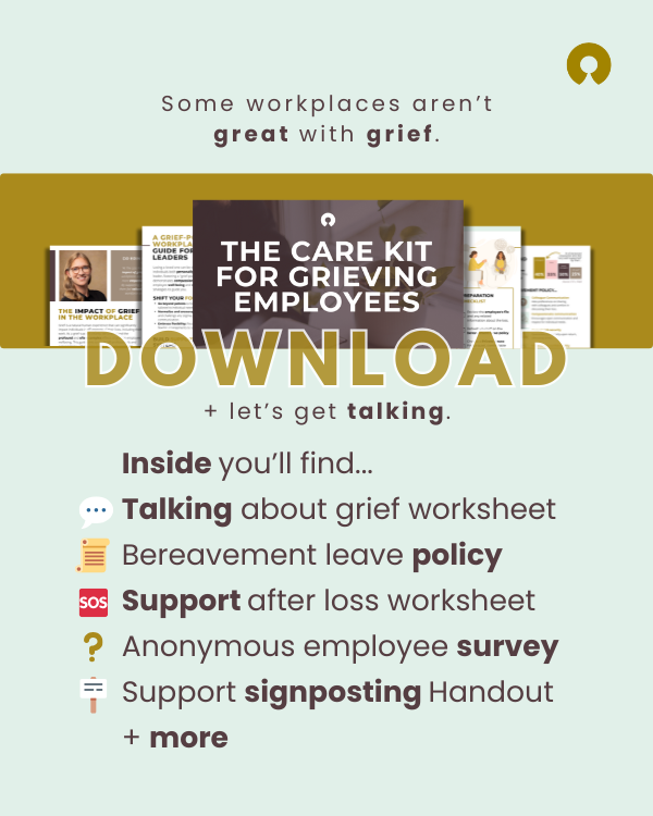 Bereavement in the Workplace - The Loss Foundation