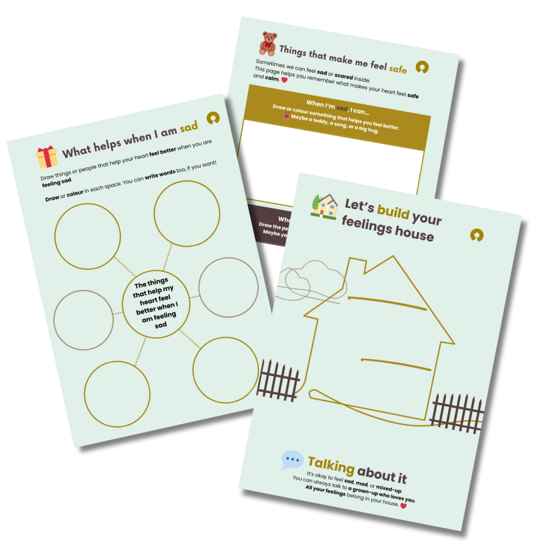 ️ New: Grief Worksheets for Children and Young People - The Loss Foundation